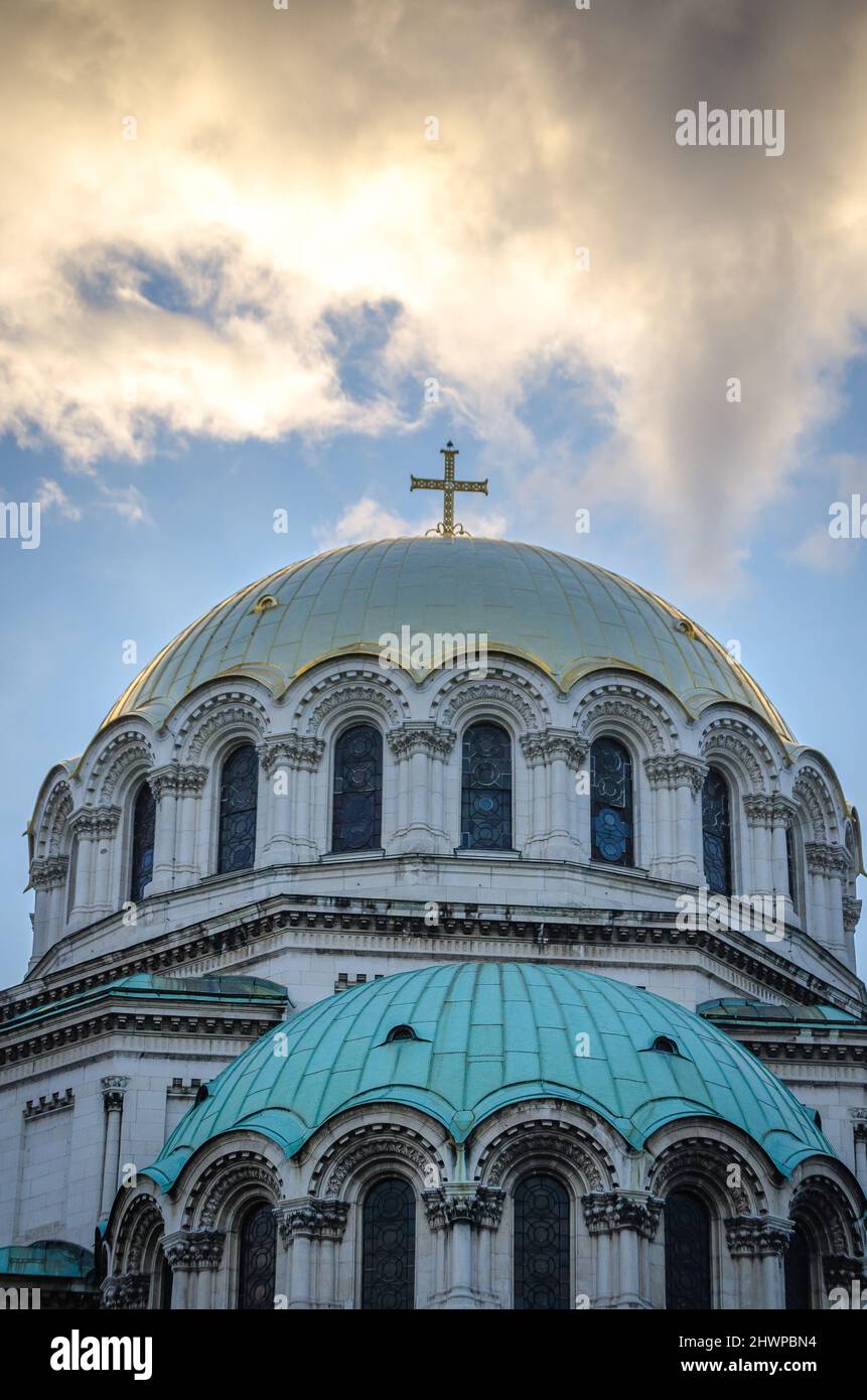 Alexander Nevsky Cathedral in Sofia. Bulgaria Stock Photo - Alamy