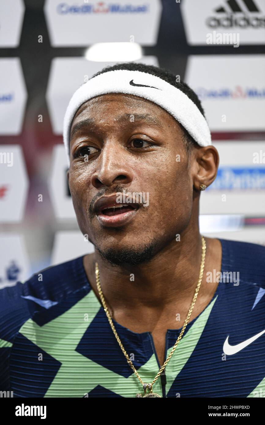 Michael "Mike" Rodgers (Men's 60m) of the USA (United States of America ...