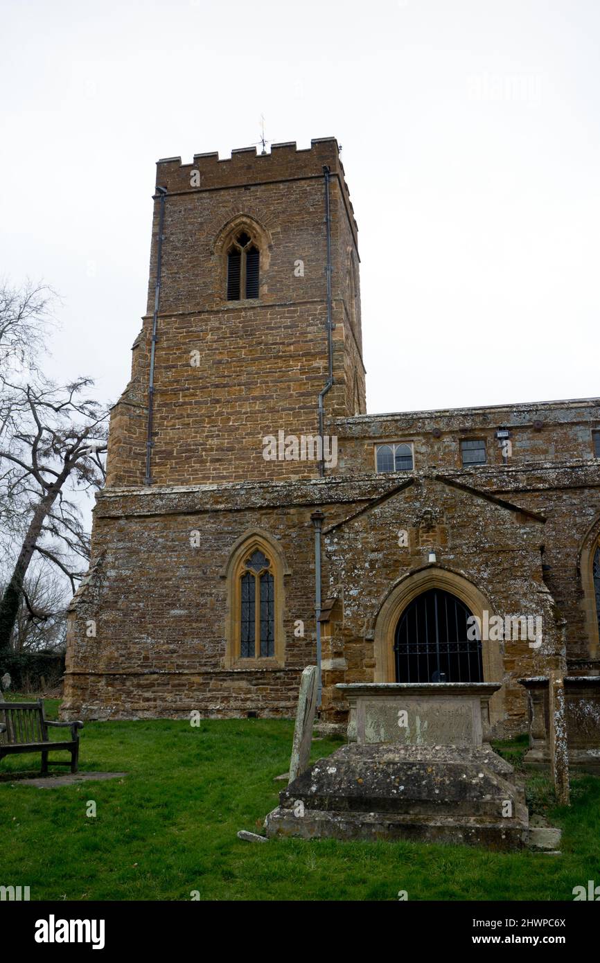 All Saints Church, Flore, Northamptonshire, England, UK Stock Photo - Alamy