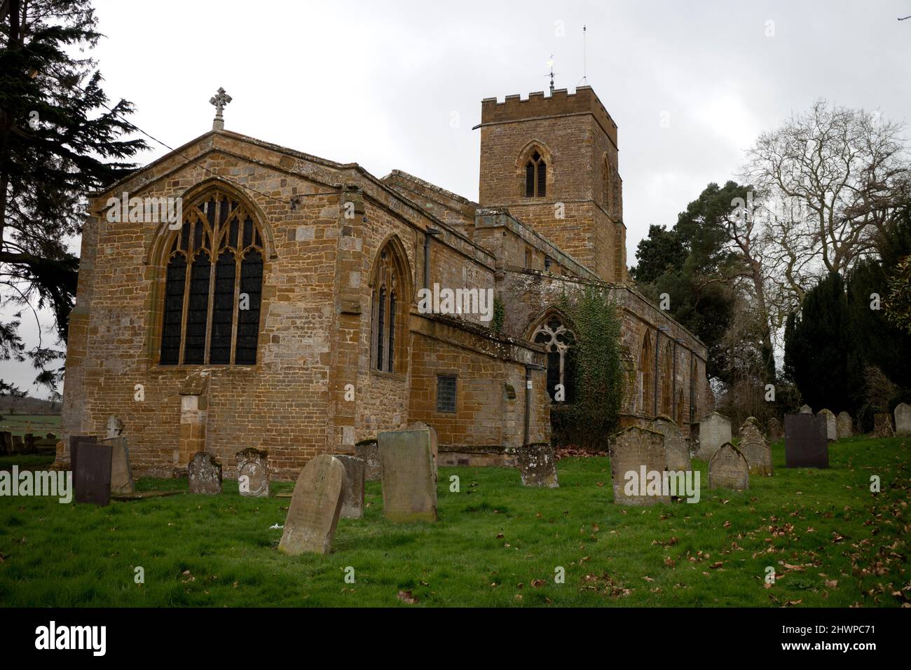 All Saints Church, Flore, Northamptonshire, England, UK Stock Photo - Alamy