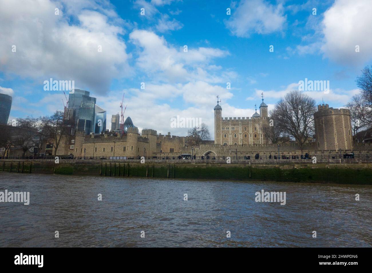 Tower from River Stock Photo - Alamy