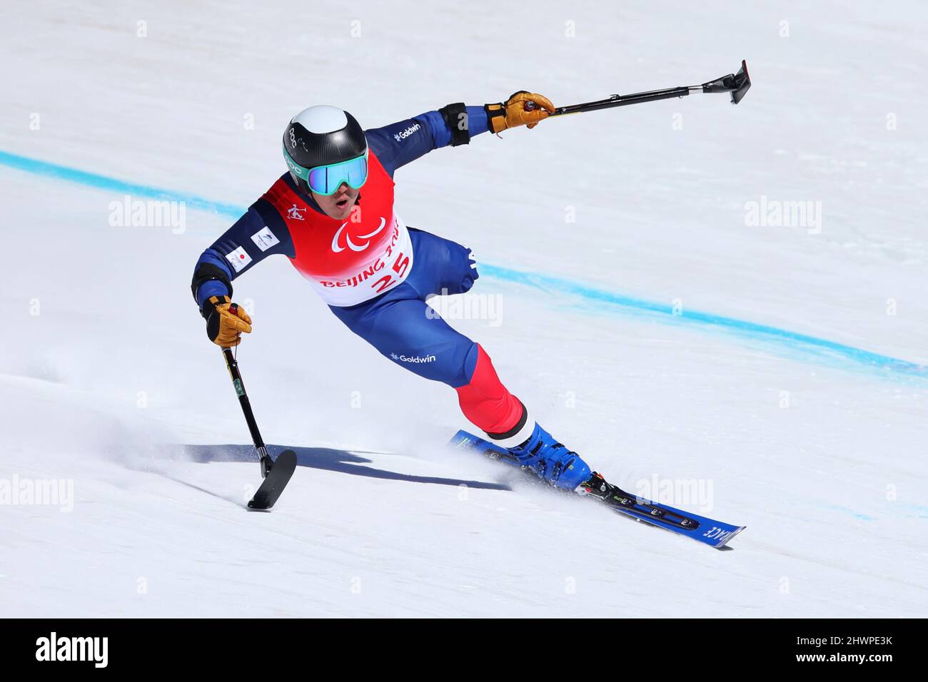 Beijing, China. 5th Mar, 2022. Hiraku Misawa (JPN) Alpine Skiing : Men ...