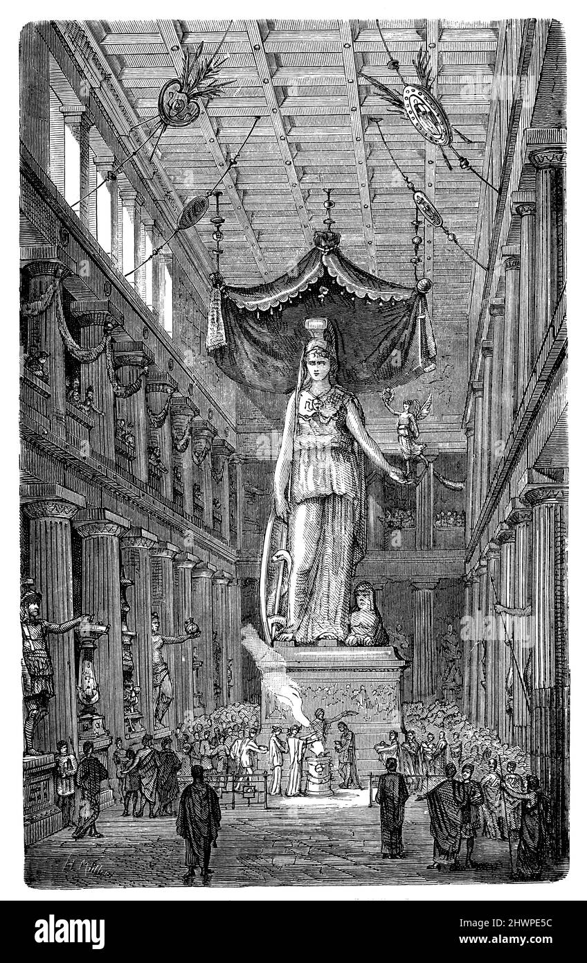 The interior the parthenon hi-res stock photography and images - Alamy