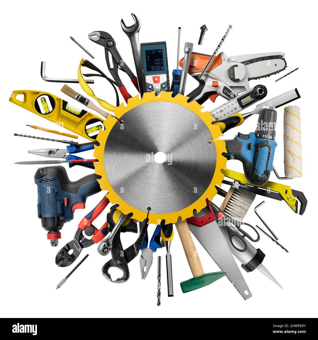 Construction restoration work on Cut Out Stock Images & Pictures - Alamy