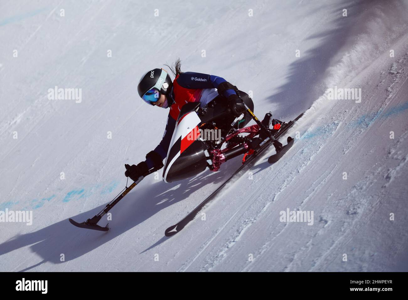 Beijing, China. 6th Mar, 2022. Momoka Muraoka (JPN) Alpine Skiing ...