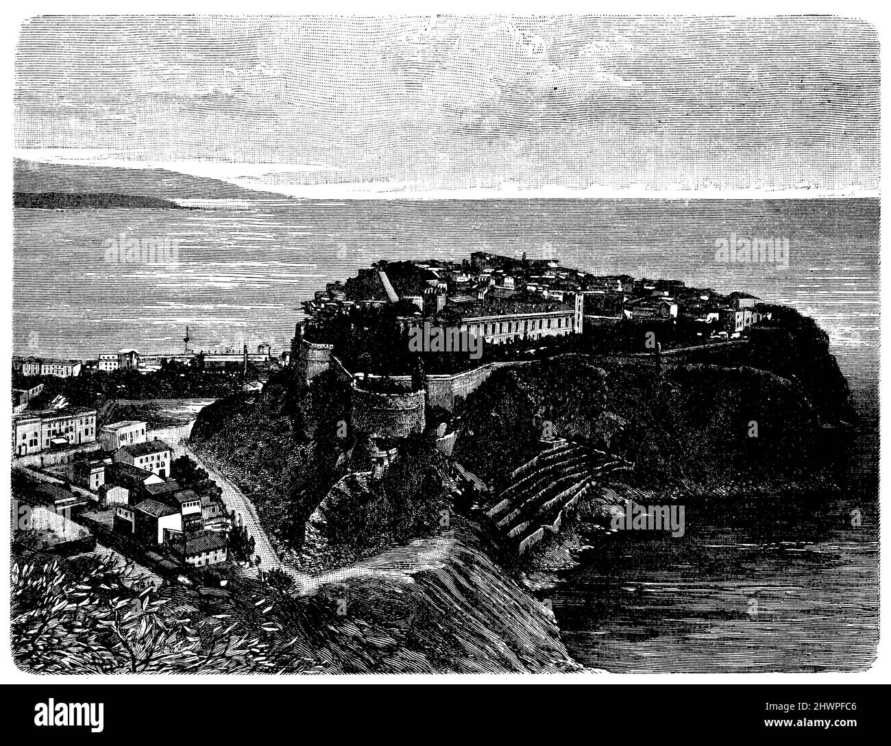 Monaco, , (atlas, 1909), Monaco, Monaco Stock Photo - Alamy