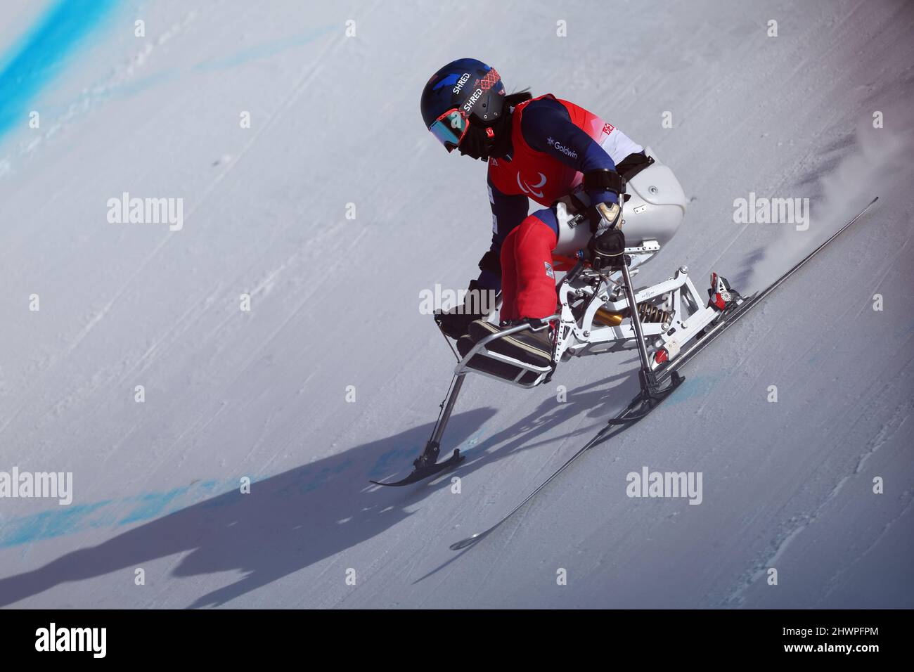 Yoshiko Tanaka (JPN), MARCH 6, 2022 - Alpine Skiing : Women's Super-G ...