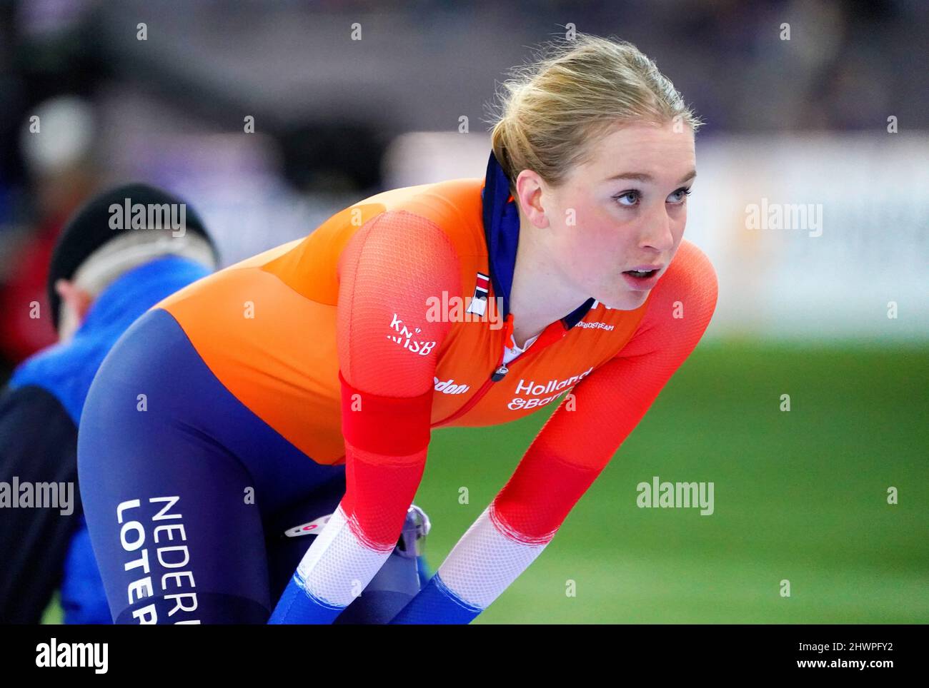 Merel Conijn (NED) on 500m women during ISU World Speed Skating ...