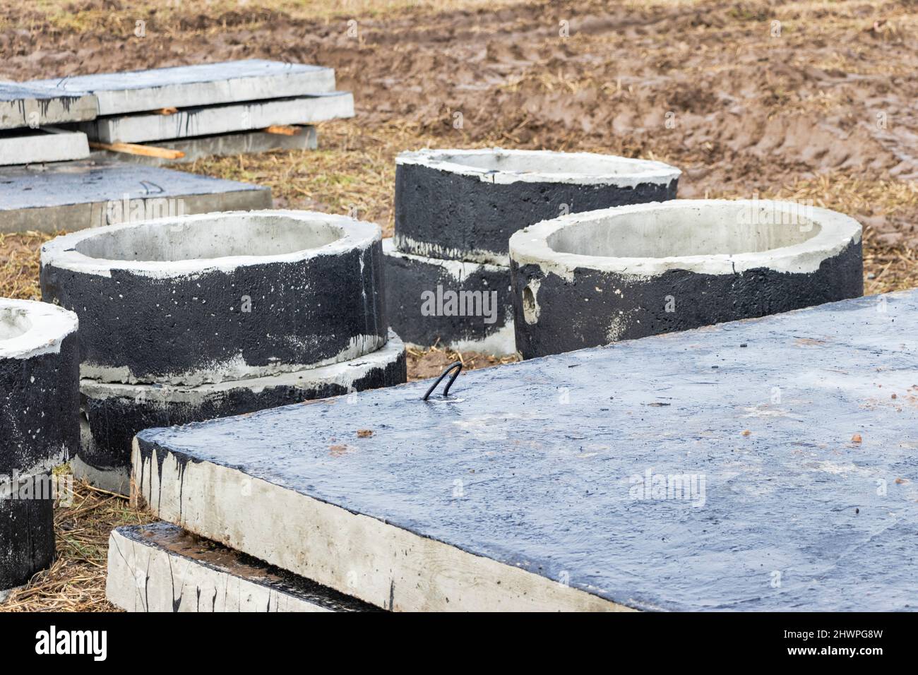 Reinforced Concrete Water Tank High Resolution Stock Photography and ...