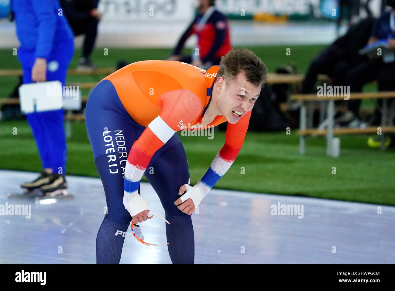 Patrick Roest (NED) 5000m men during ISU World Speed Skating ...