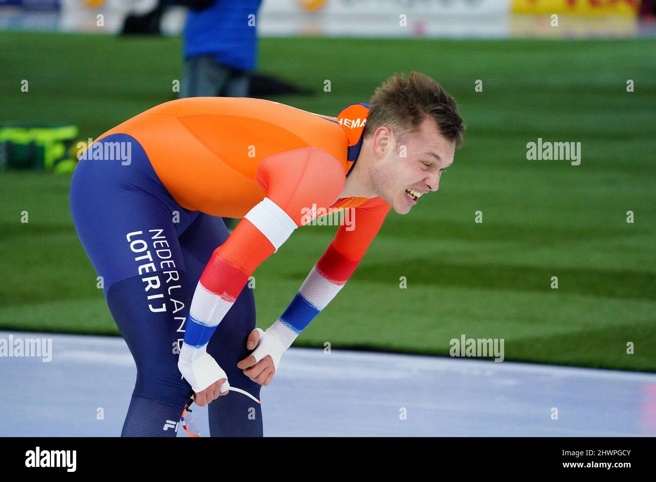 Patrick Roest (NED) 5000m men during ISU World Speed Skating ...