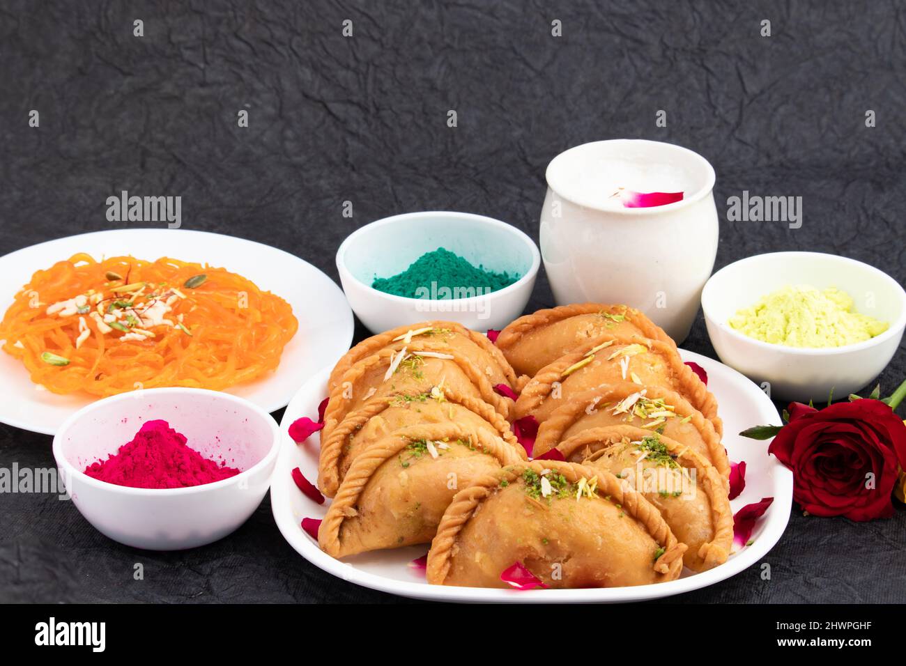 Indian Mithai Gujia Also Called Gujiya, Pirukiya, Pirukia, Pedakiya ...