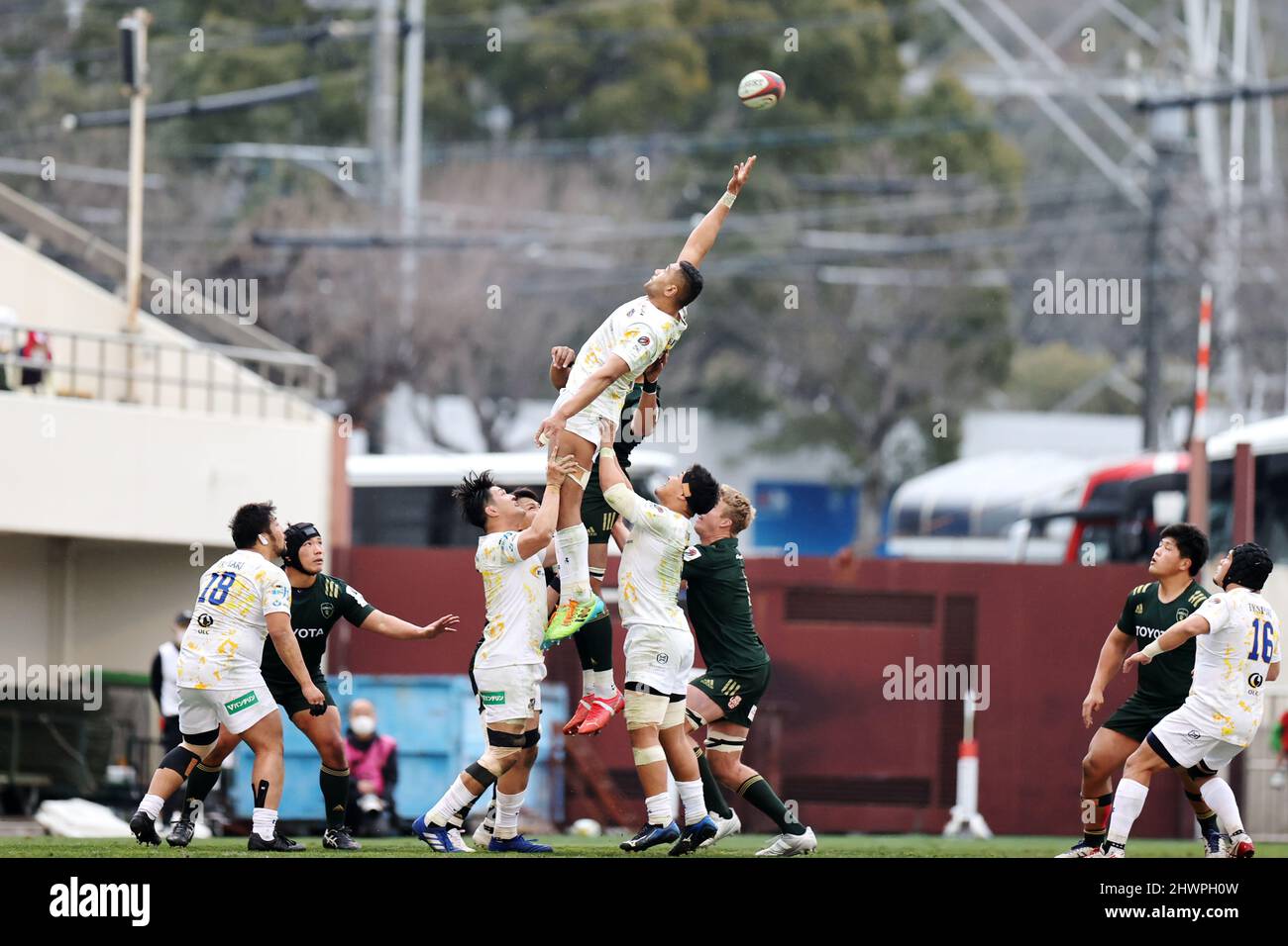Paloma Mizuho Rugby Stadium, Aichi, Japan. 5th Mar, 2022. Jimmy Tupou ...