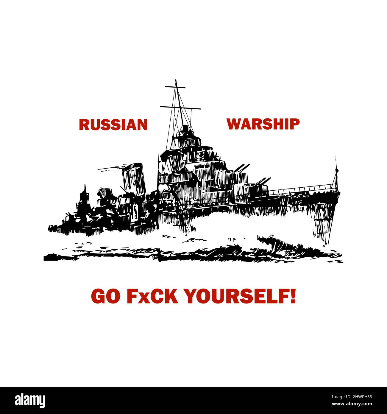 Famous warship Stock Vector Images - Alamy