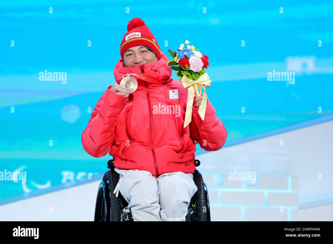 Beijing, China. 6th Mar, 2022. Taiki Morii (JPN) Alpine Skiing : Men's ...