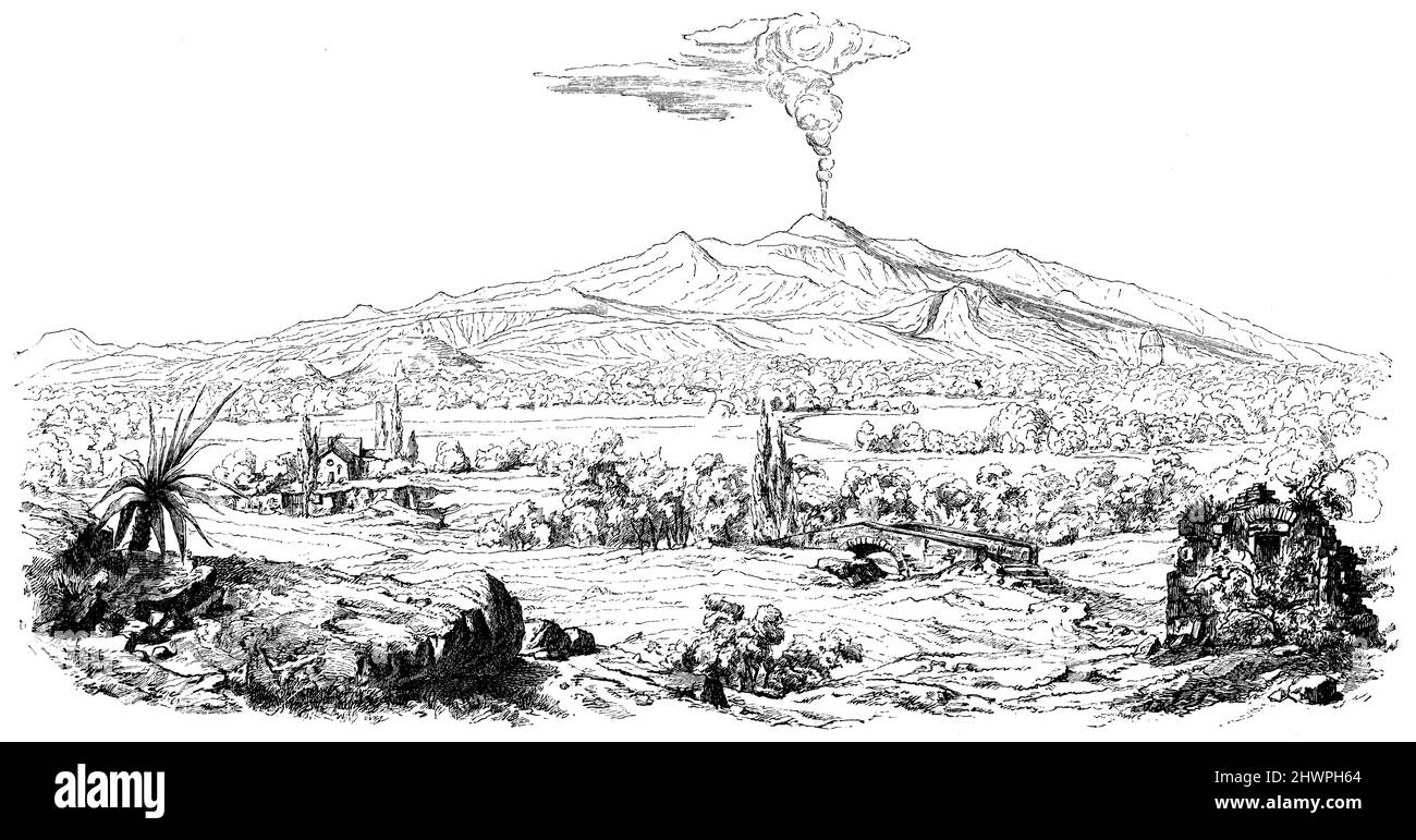 Etna volcano etna Cut Out Stock Images & Pictures - Alamy