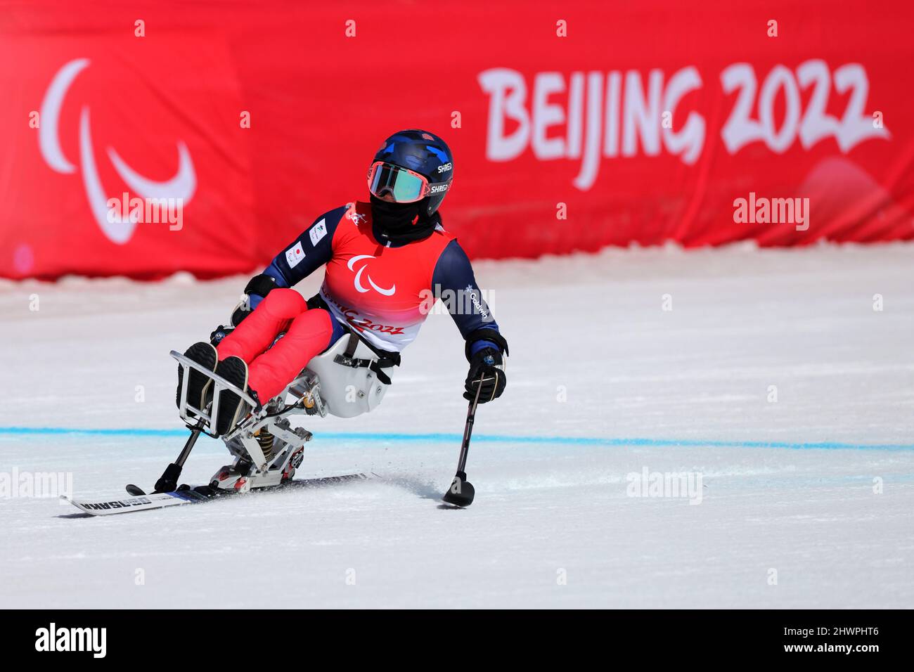 Beijing, China. 6th Mar, 2022. Yoshiko Tanaka (JPN) Alpine Skiing ...