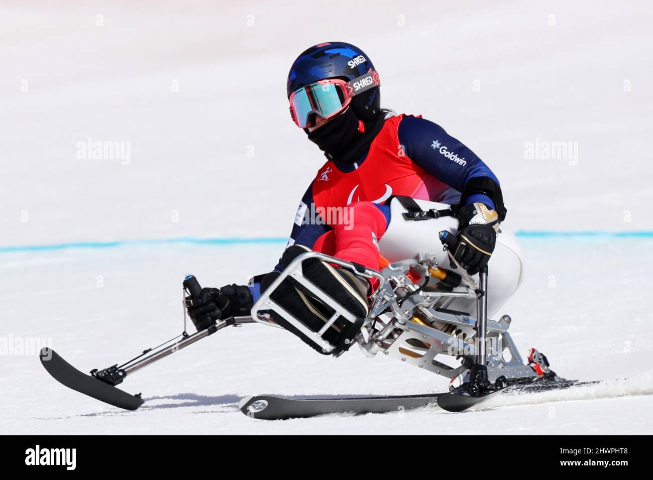 Beijing, China. 6th Mar, 2022. Yoshiko Tanaka (JPN) Alpine Skiing ...