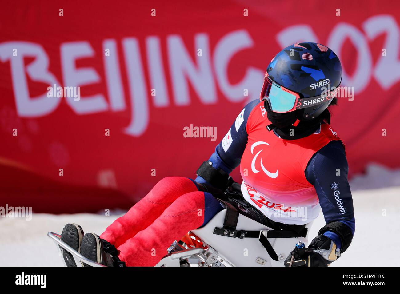 Beijing, China. 6th Mar, 2022. Yoshiko Tanaka (JPN) Alpine Skiing ...