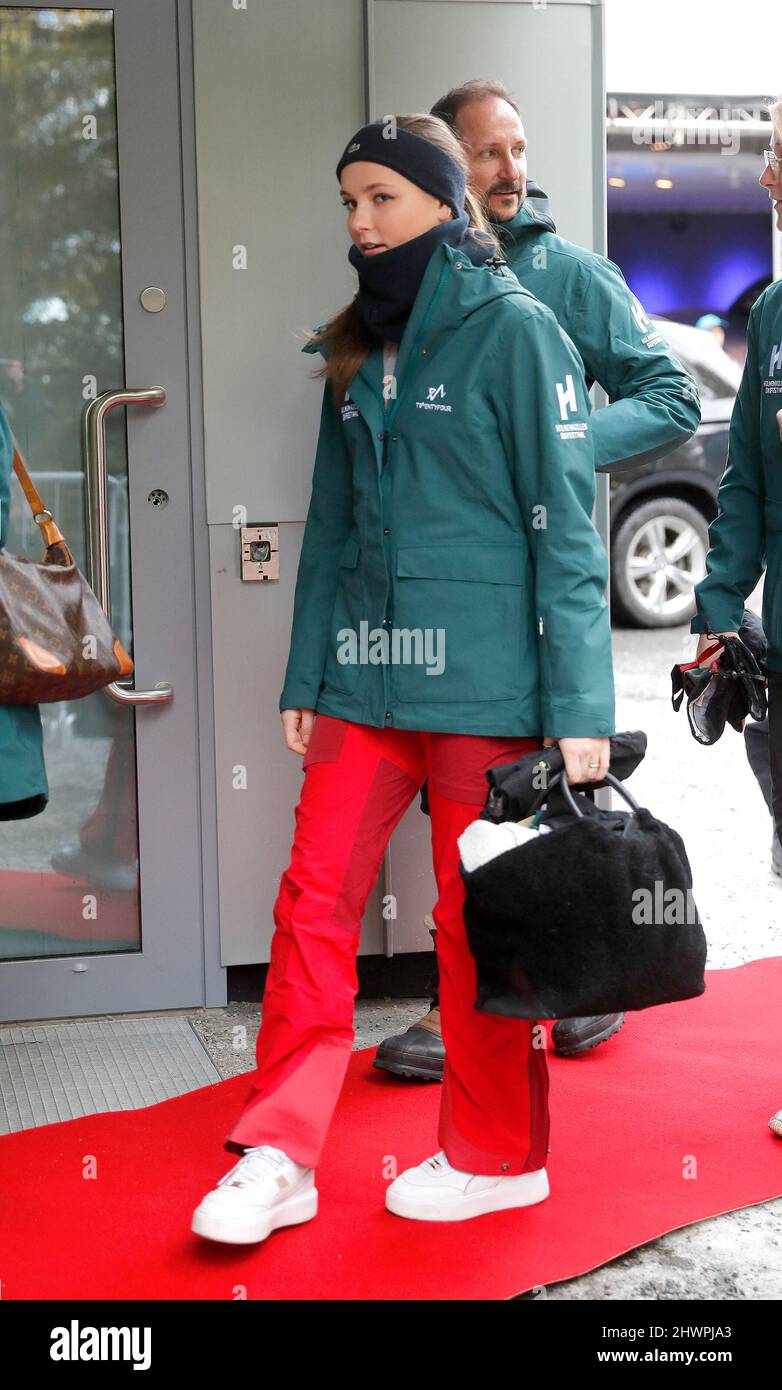 Princess Ingrid Alexandra at Holmenkollen Ski Festival in Oslo, Norway ...