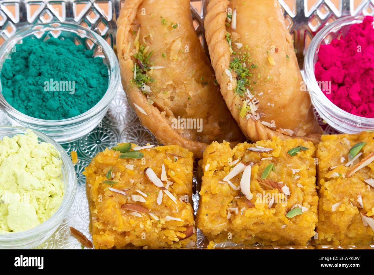 Indian Mawa Gujia Also Called Gujiya, Pirukiya, Pirukia, Pedakiya ...