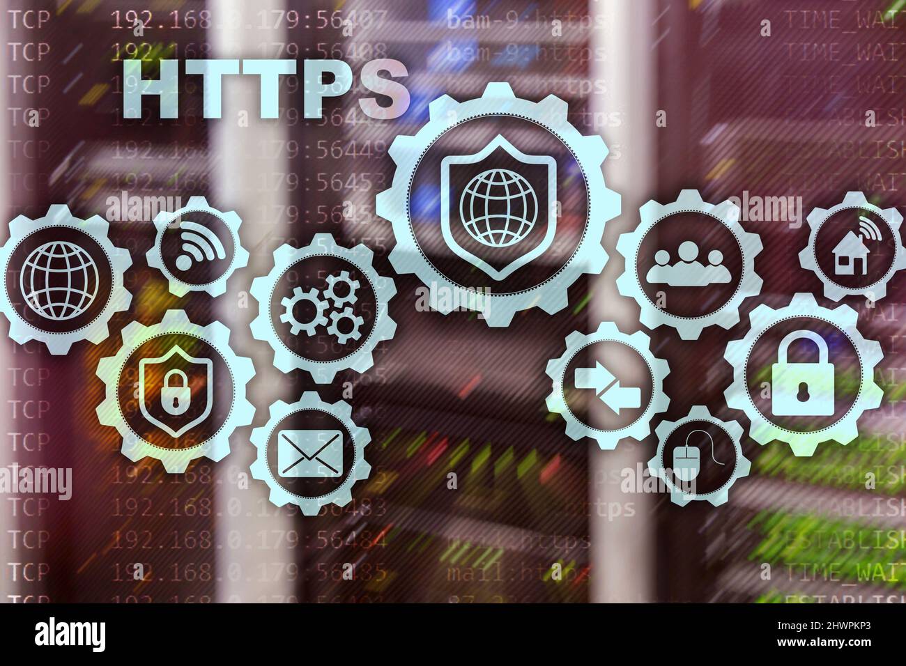 Tcp background hi-res stock photography and images - Alamy