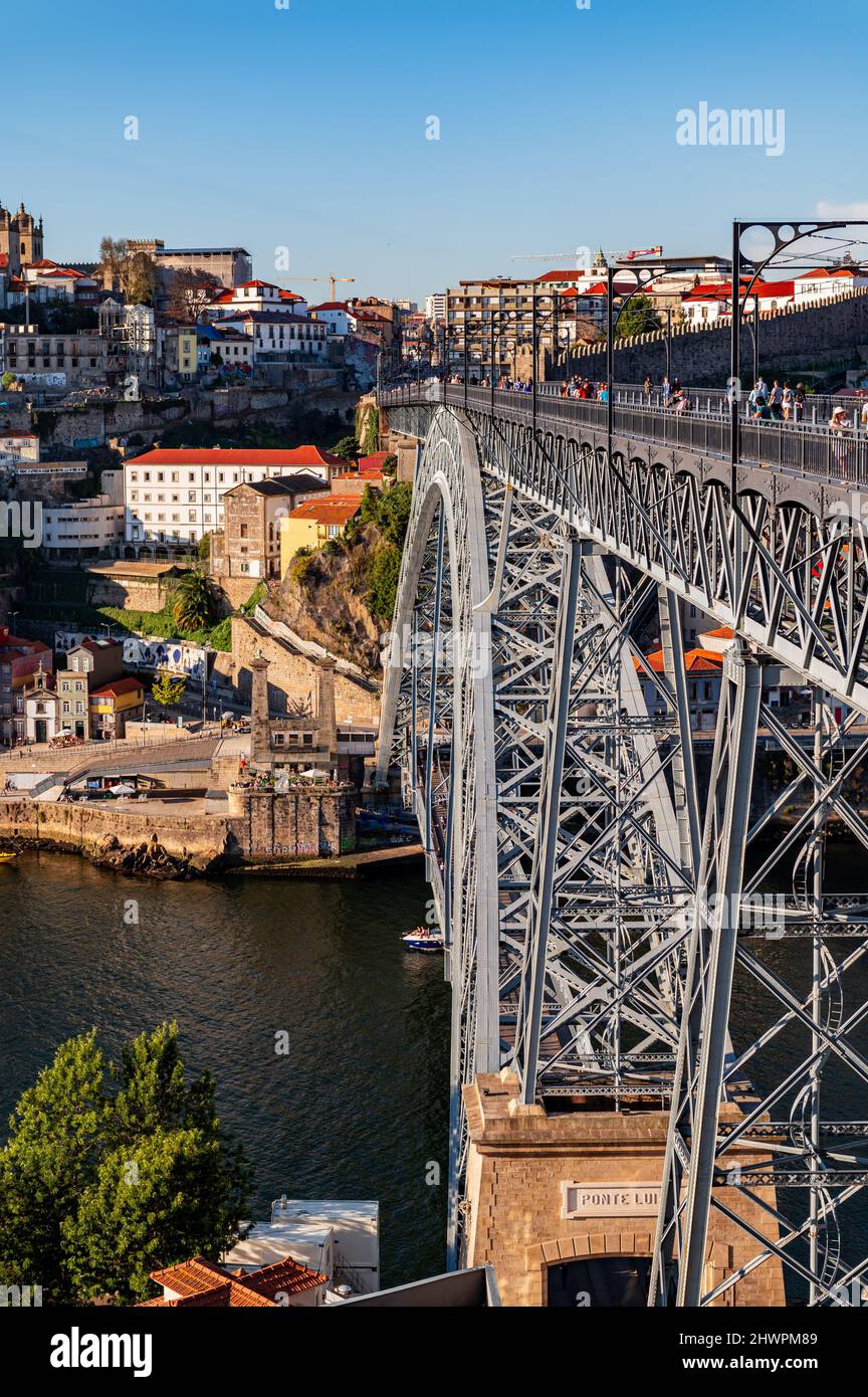 Porto city centre in autumn Stock Photo - Alamy