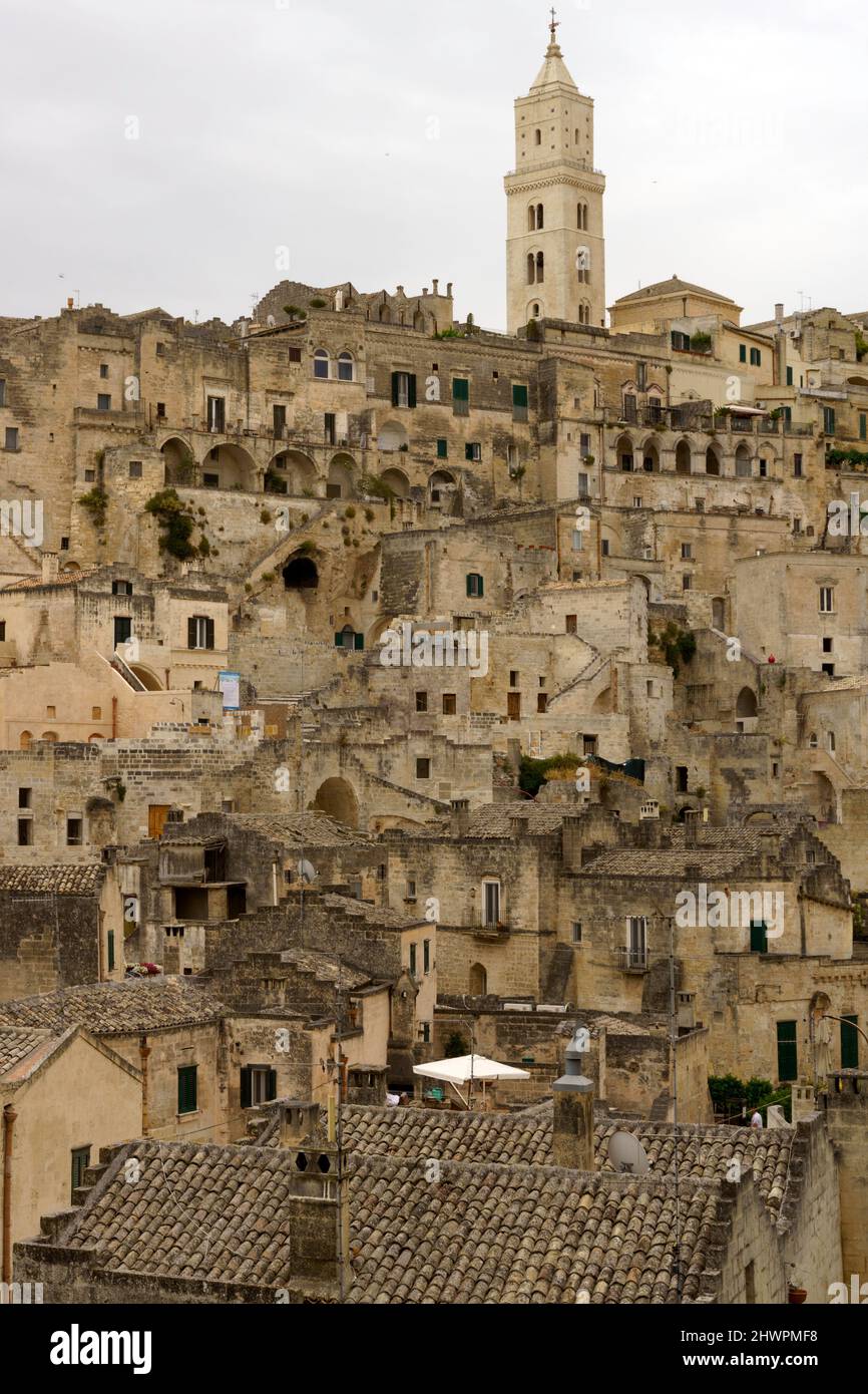 Matera, historic city in Basilicata, Italy, Unesco World Heritage Site ...