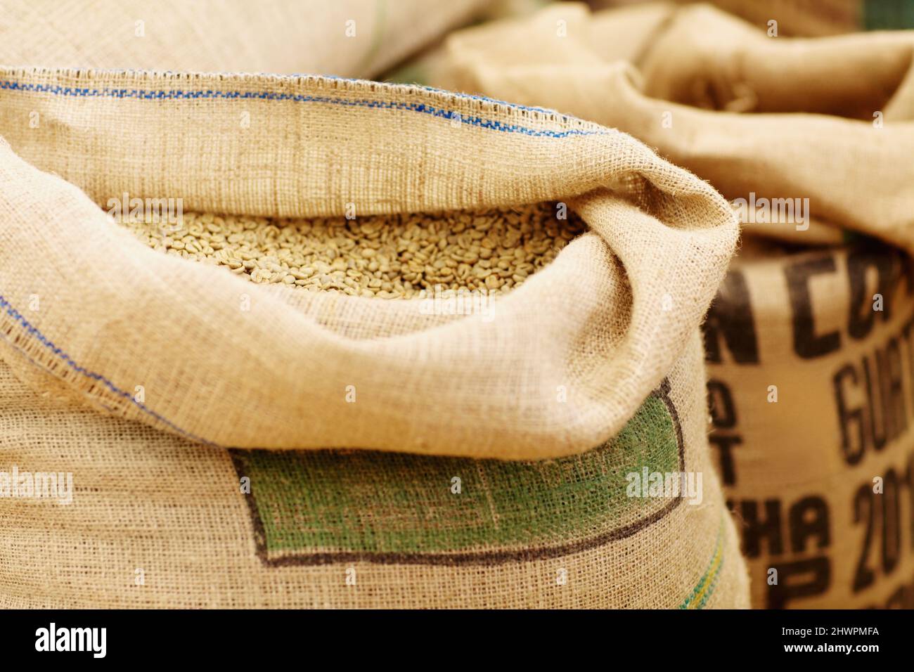 Sacks cafe hi-res stock photography and images - Alamy