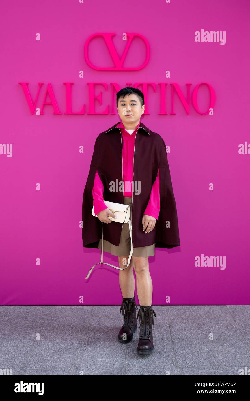 Declan Chan Paris Fashion Week - Women F/W 22-23 Valentino Fashion Show ...