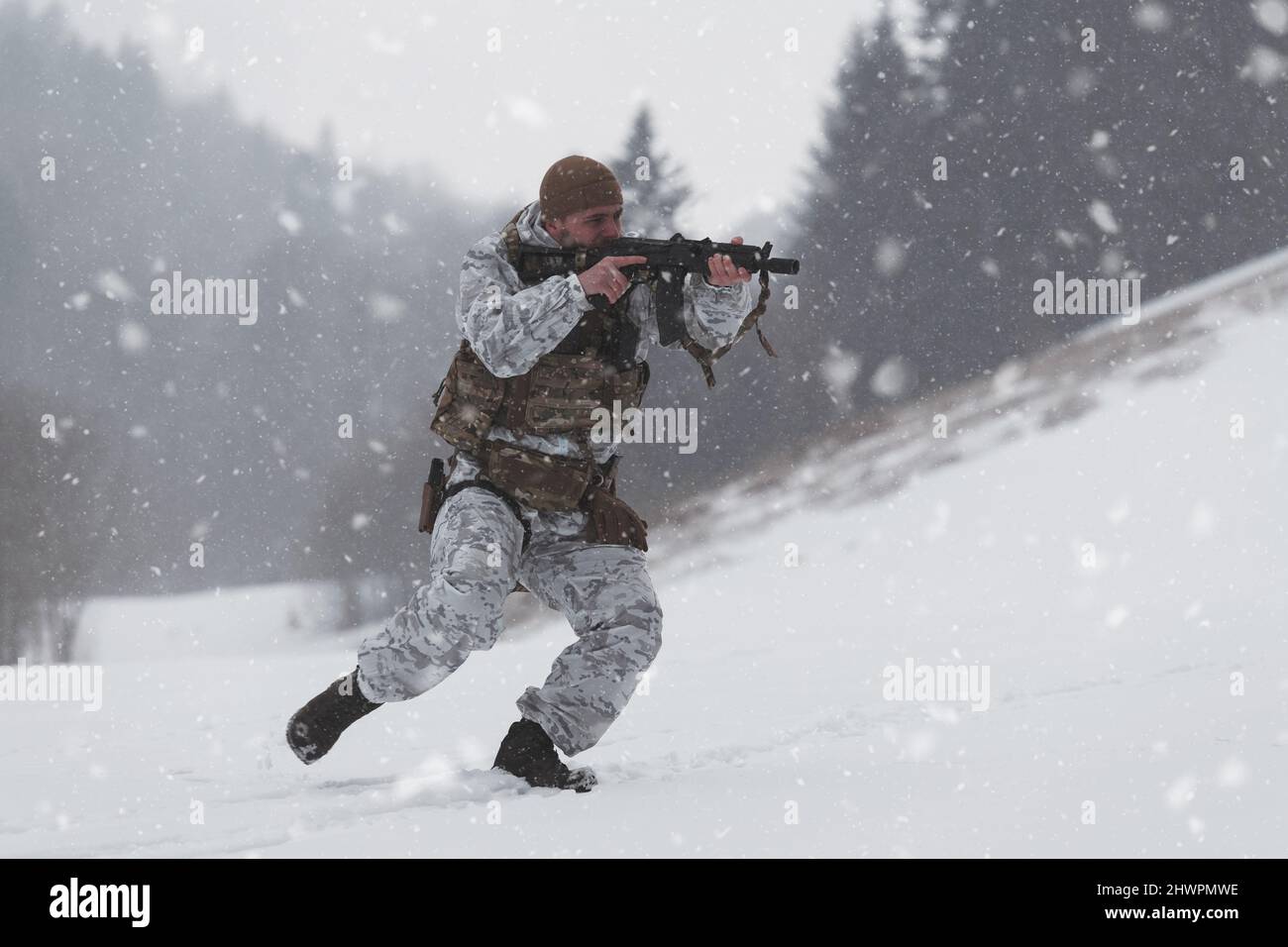 Russian special forces snow hi-res stock photography and images - Alamy
