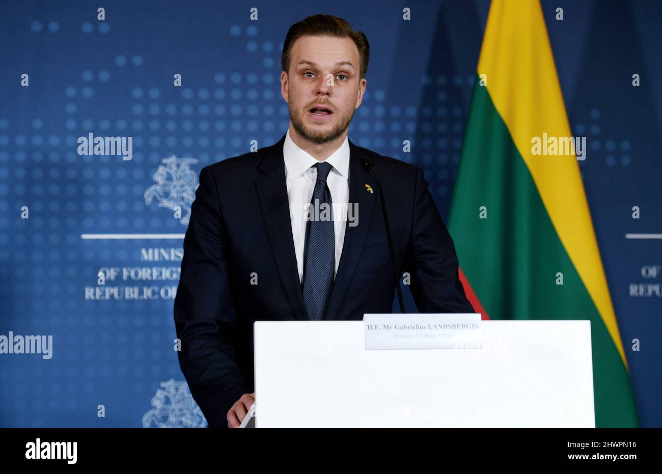 Gabrielus landsbergis hi-res stock photography and images - Alamy