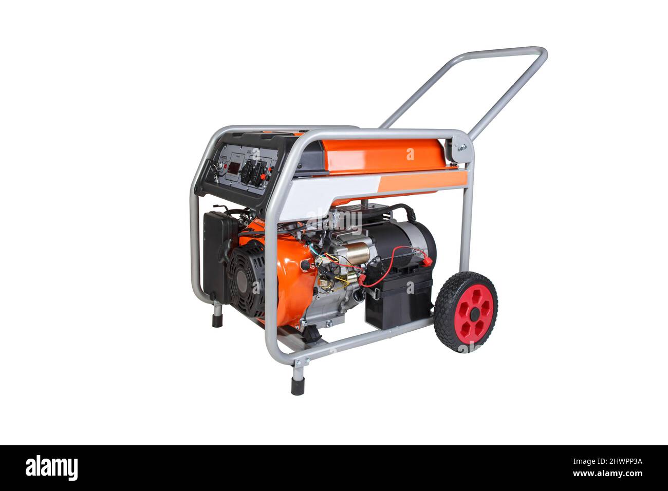 Portable generator Cut Out Stock Images & Pictures - Alamy