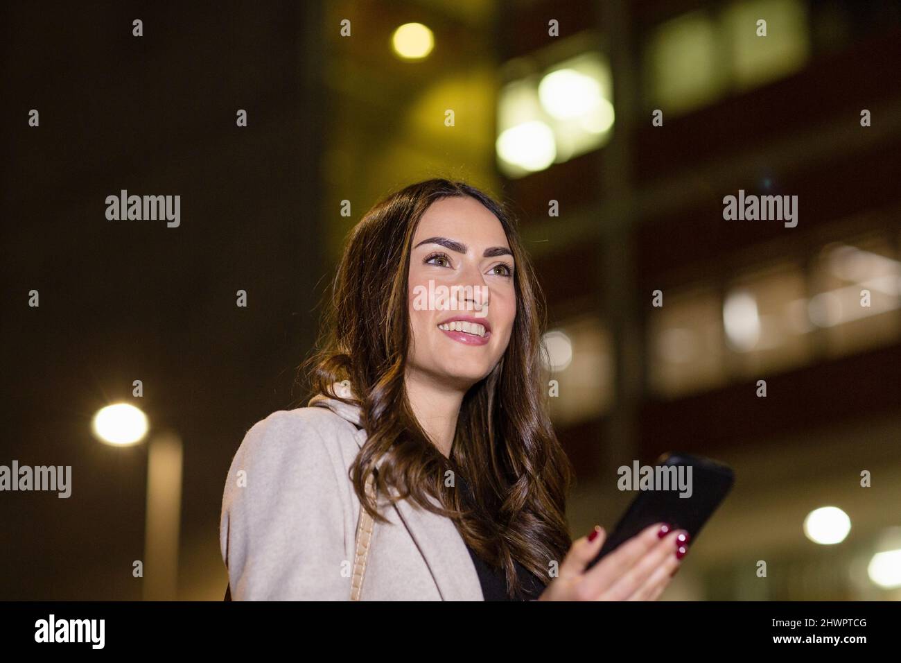Woman face night side hi-res stock photography and images - Alamy