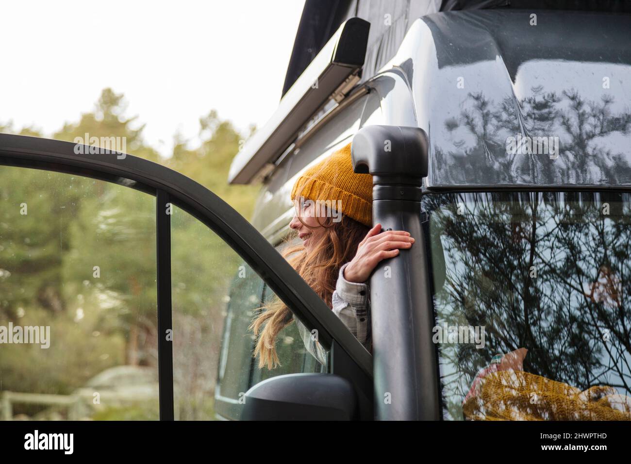 Open van door hi-res stock photography and images - Alamy