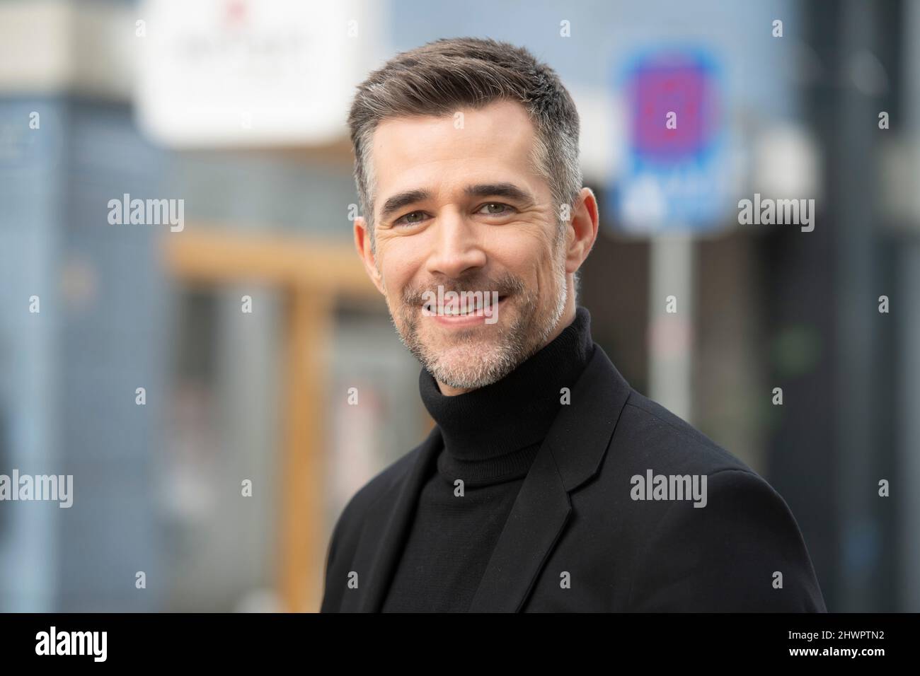 Actor Jo WEIL plays the role of Dominic Adams in the RTL pre-evening ...