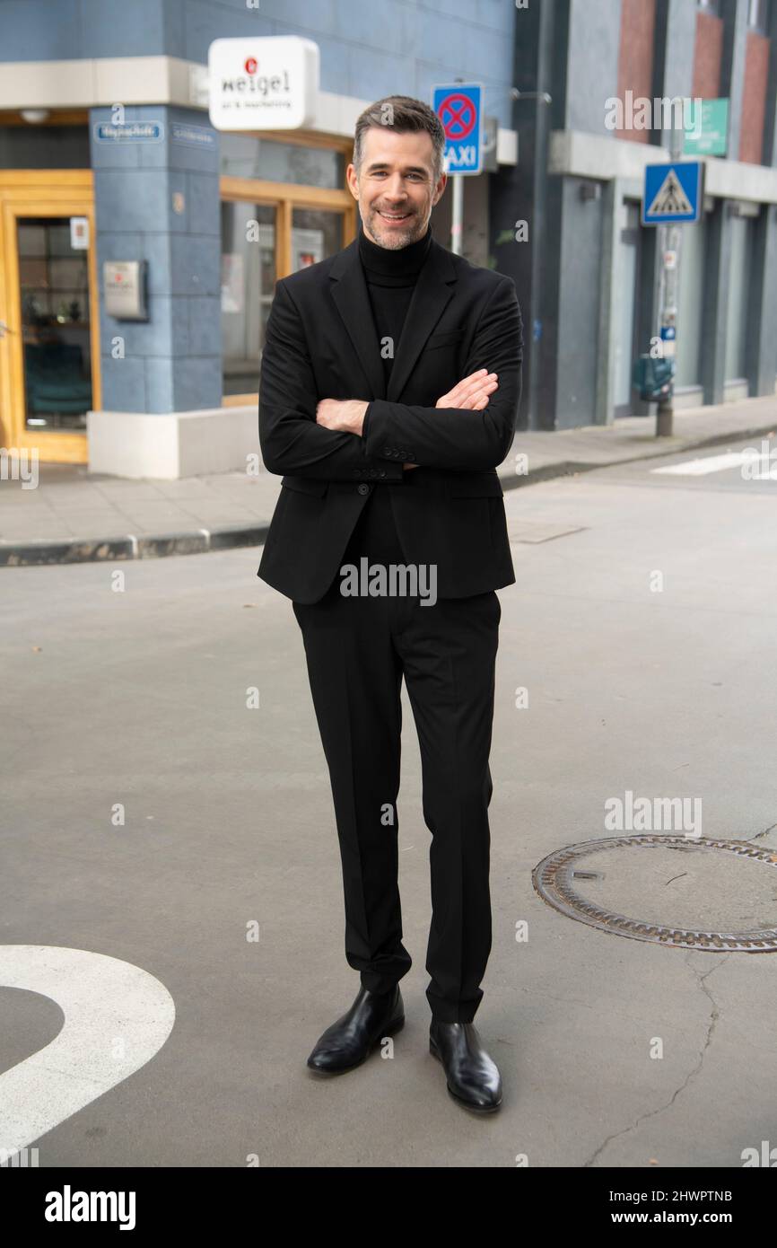 Actor Jo WEIL plays the role of Dominic Adams in the RTL evening series ...