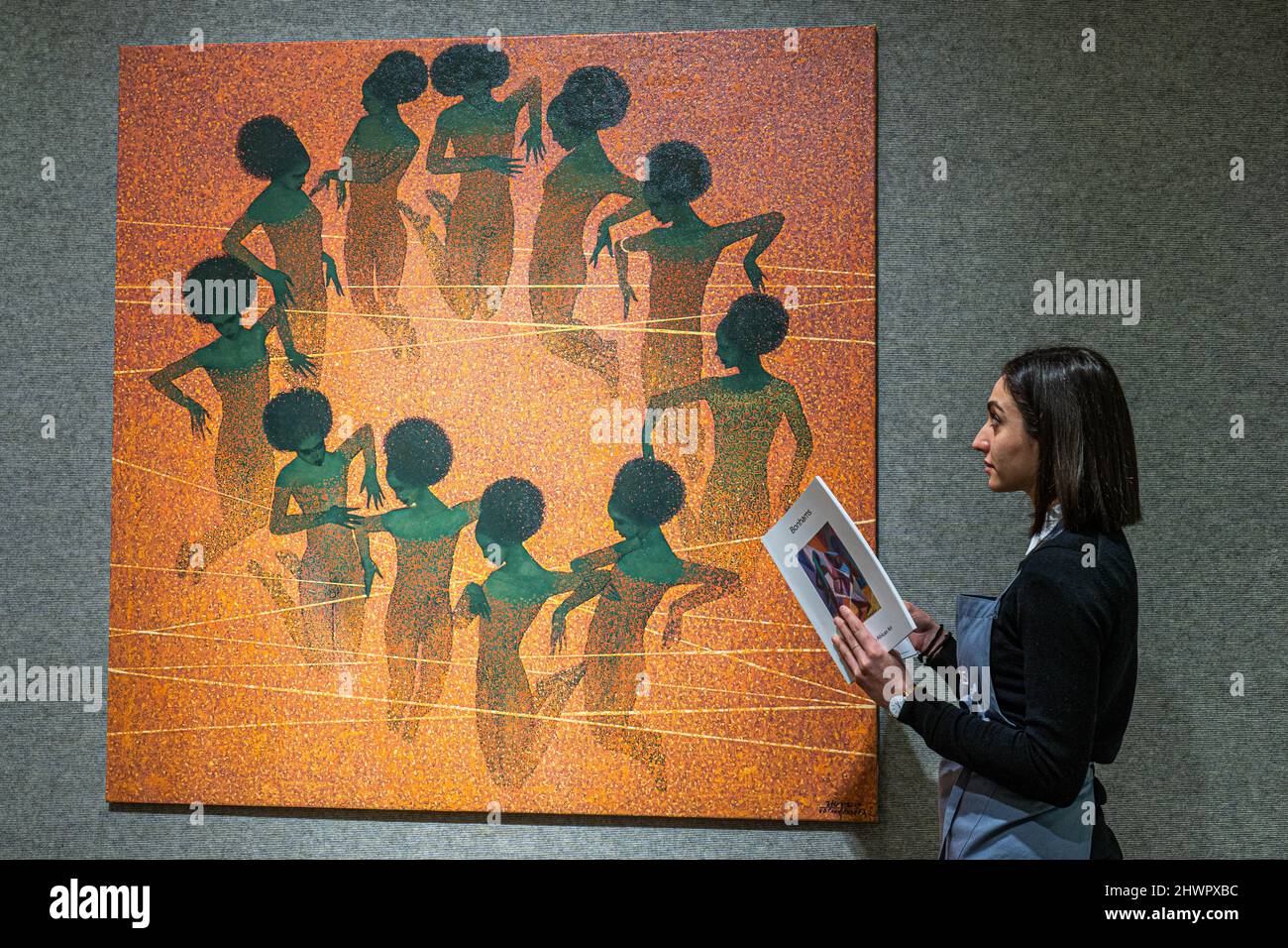 LONDON, UK. 7 March, 2022. Getahun Assefa Balcha (Ethiopian, born 1967 ...