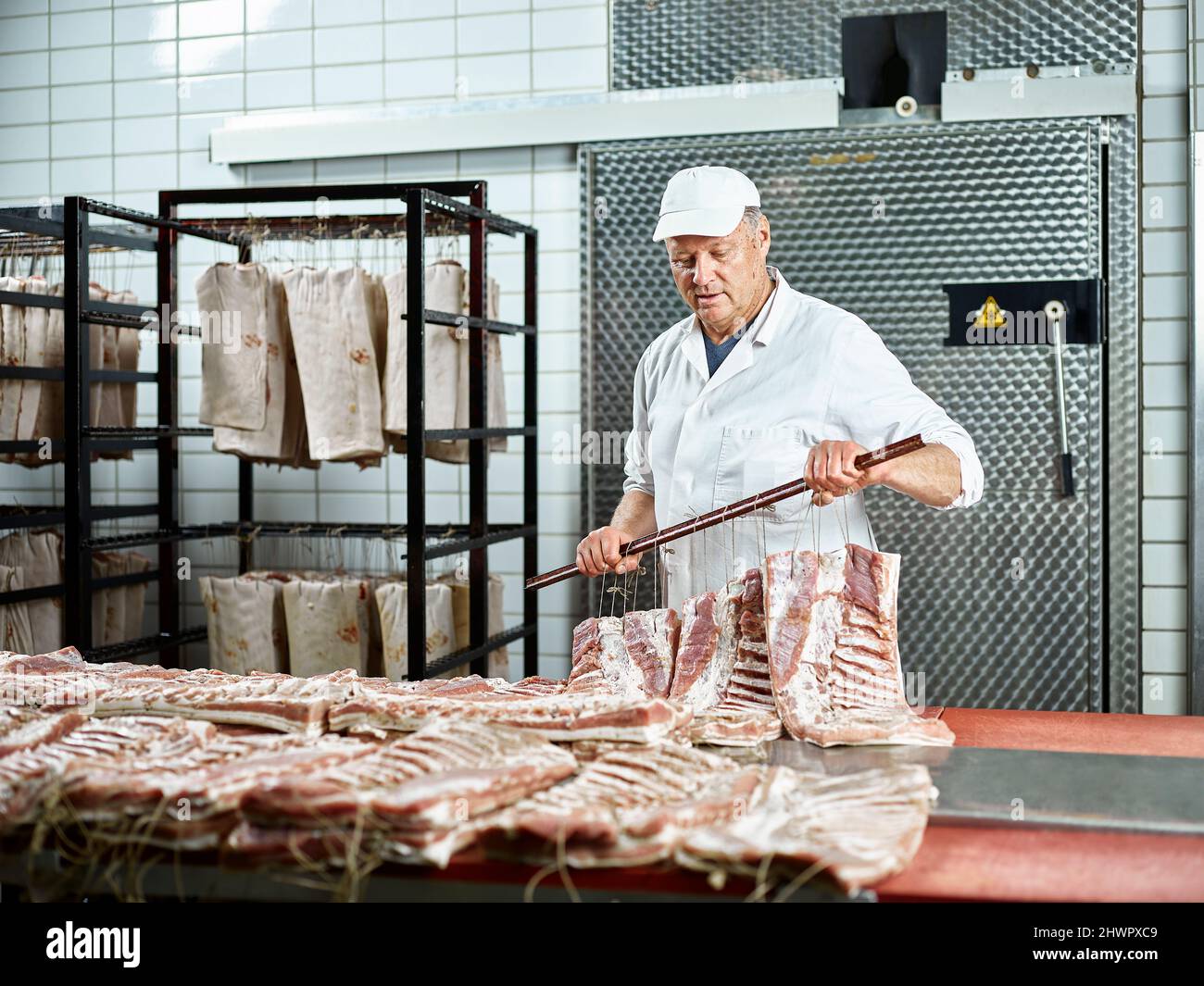 Meat factory building hi-res stock photography and images - Alamy