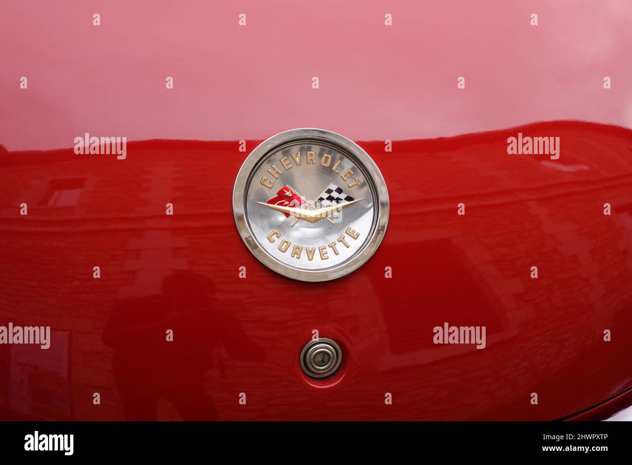 Bordeaux , Aquitaine France - 02 02 2022 : Chevrolet Corvette racing ...