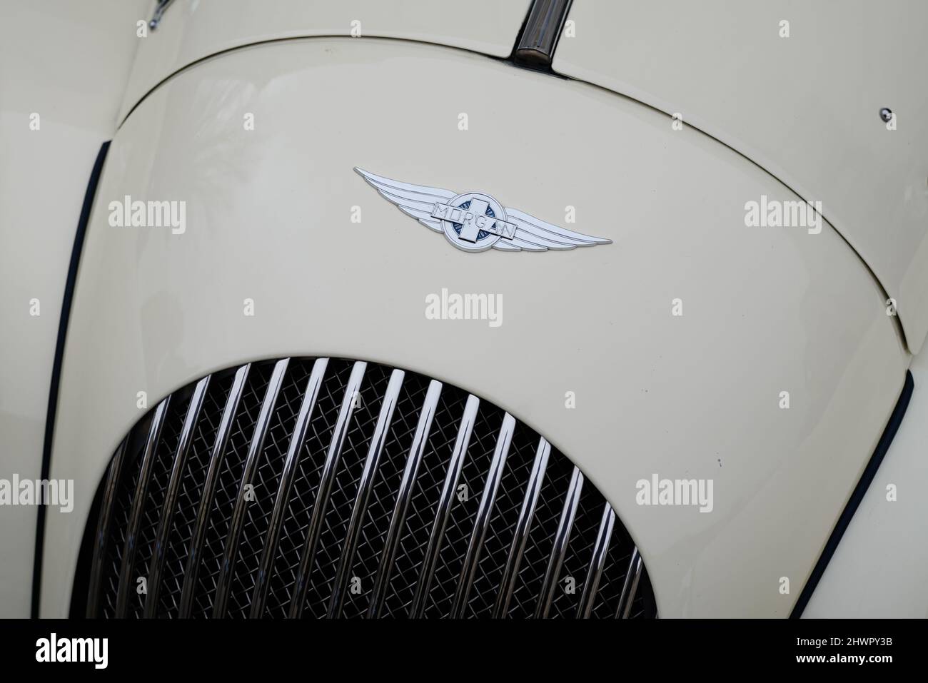 Bordeaux , Aquitaine France - 02 02 2022 : morgan wings brand text ...