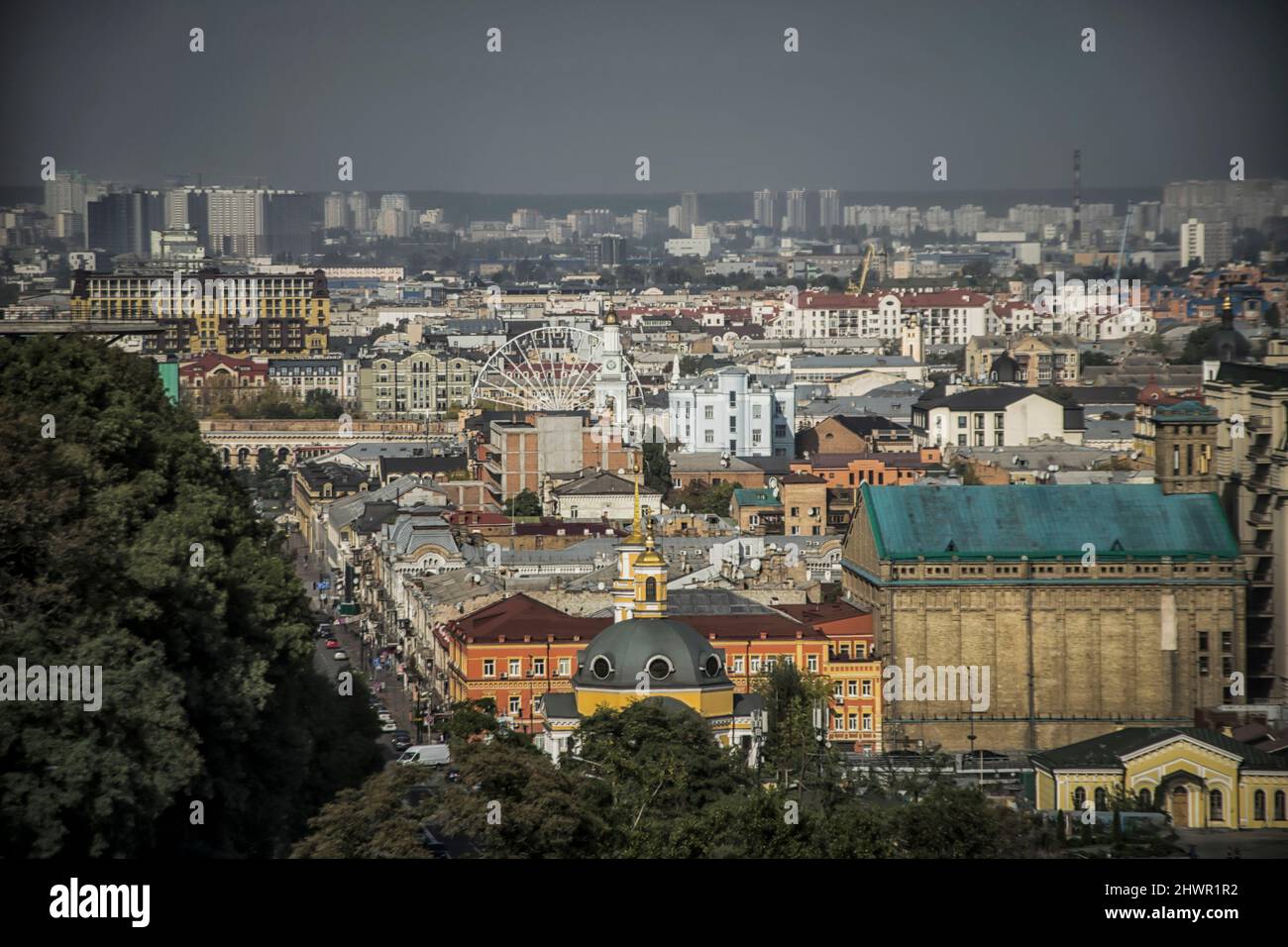 Kiev ukraine downtown panorama hi-res stock photography and images - Alamy