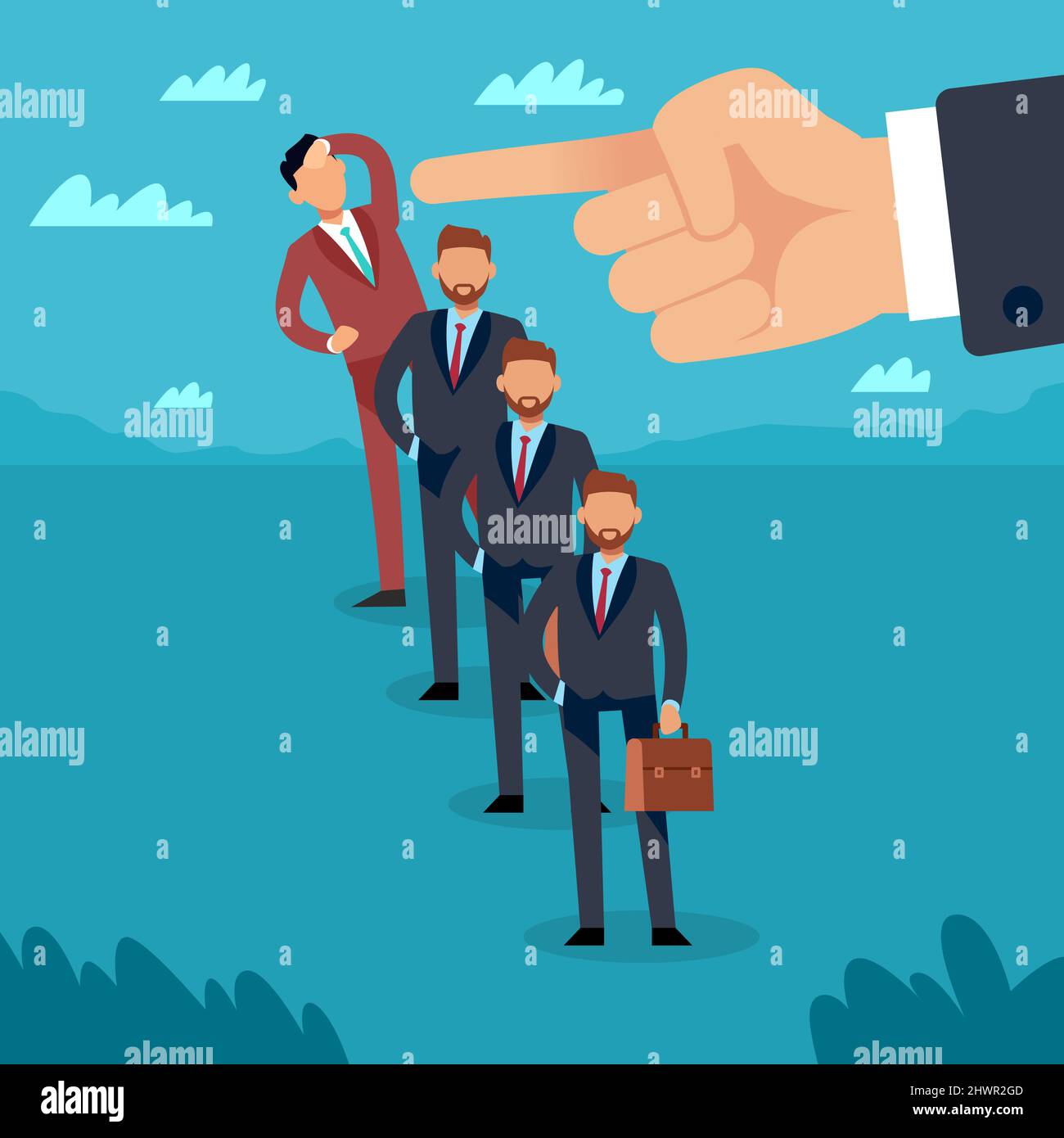 Fired person Stock Vector Images - Alamy
