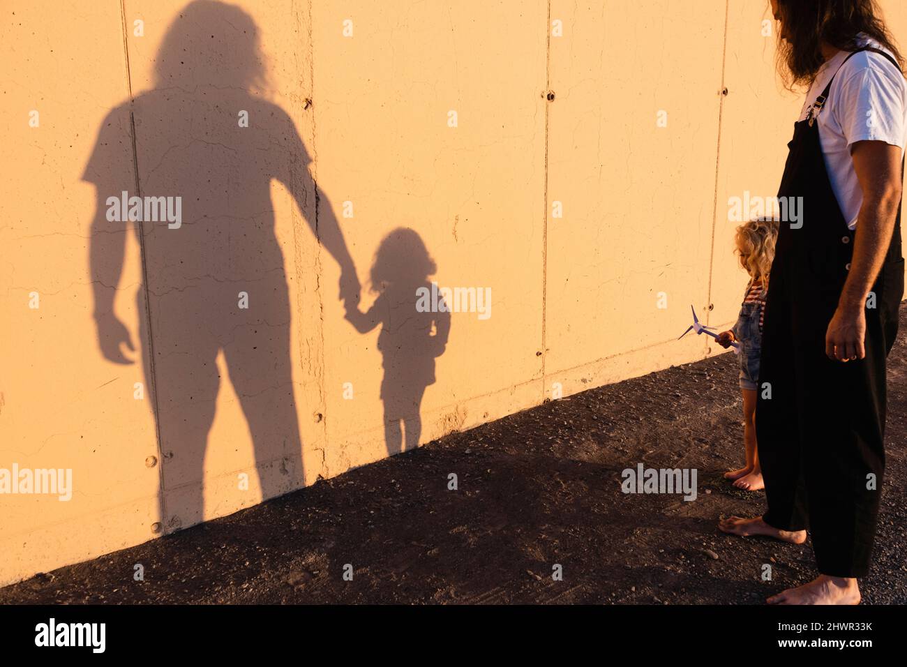 Parents child hands shadow hi-res stock photography and images - Alamy
