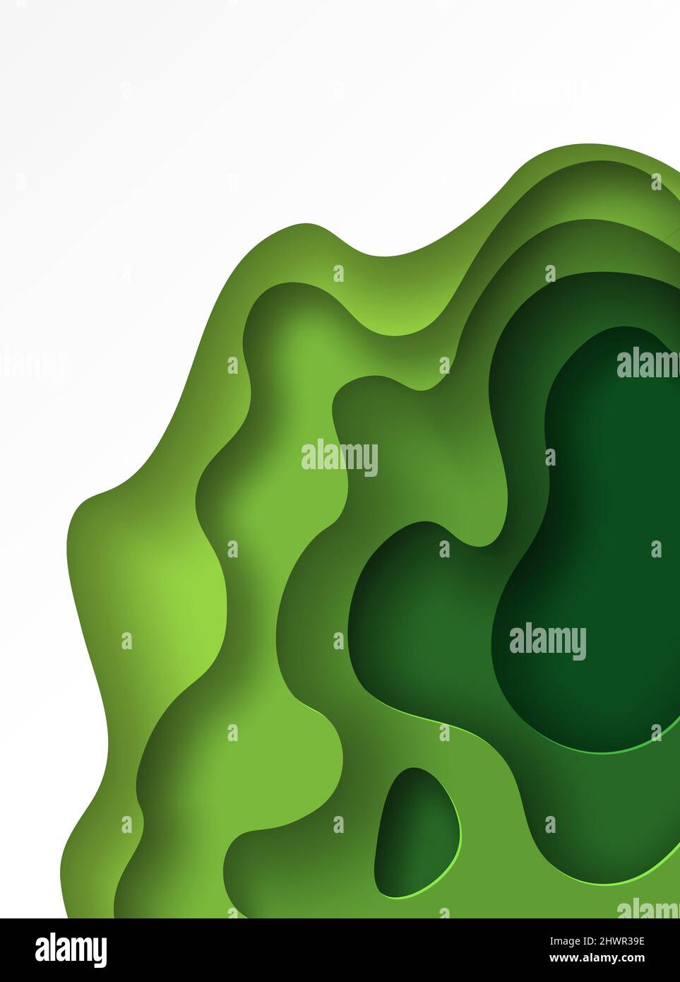 Layers shapes fluid design Stock Vector Images - Alamy