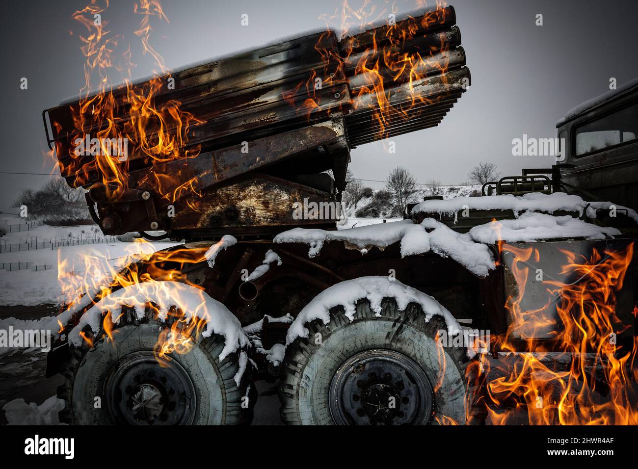 destroyed military equipment of the Russian army as evidence of ...