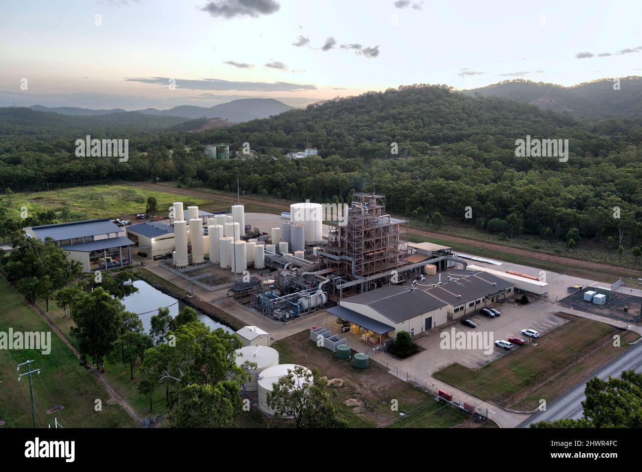 The Northern Oil Refinery (NOR) Yarwun Gladstone Queensland Australia ...