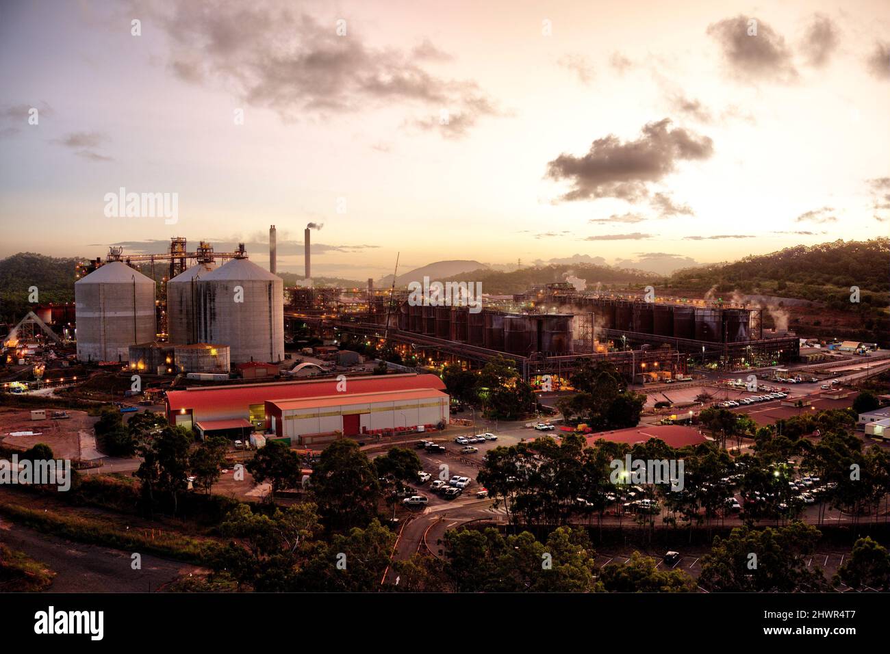 Alcan aluminium smelter hi-res stock photography and images - Alamy
