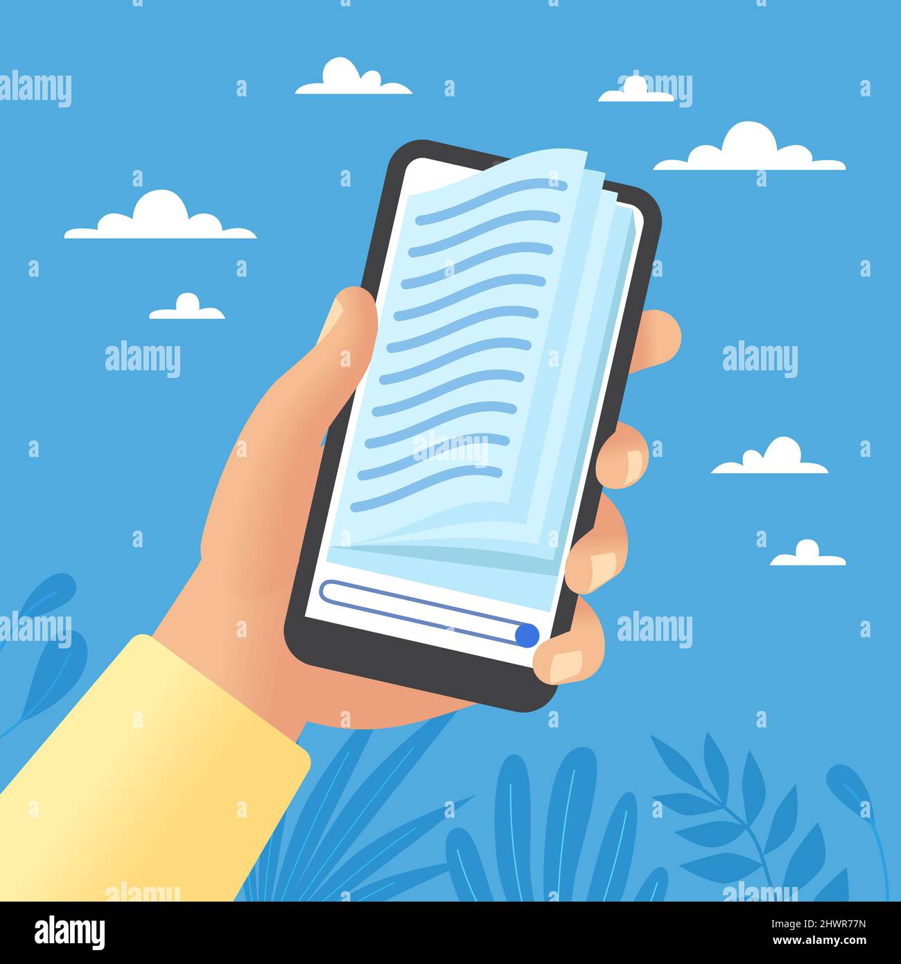 Text document in digital Stock Vector Images - Alamy