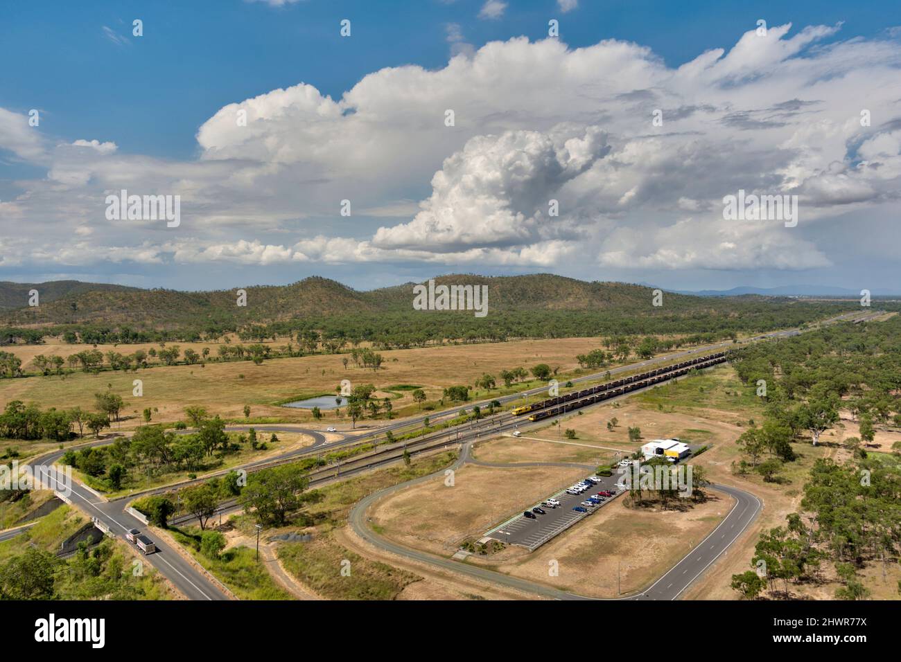 Coal Train carry over 10,000 tons of coal Driver Crew changeover depot ...